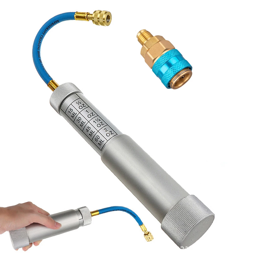 Car-Interior-Oil-Dye-Injector-AC-Adapter-Hand-Turn-Filler-Injection ...