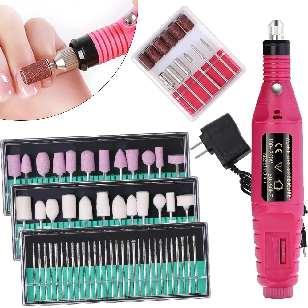 LULAA-USB-Portable-Electric-Nail-Sander-Nail-Drill-Machine-Milling ...