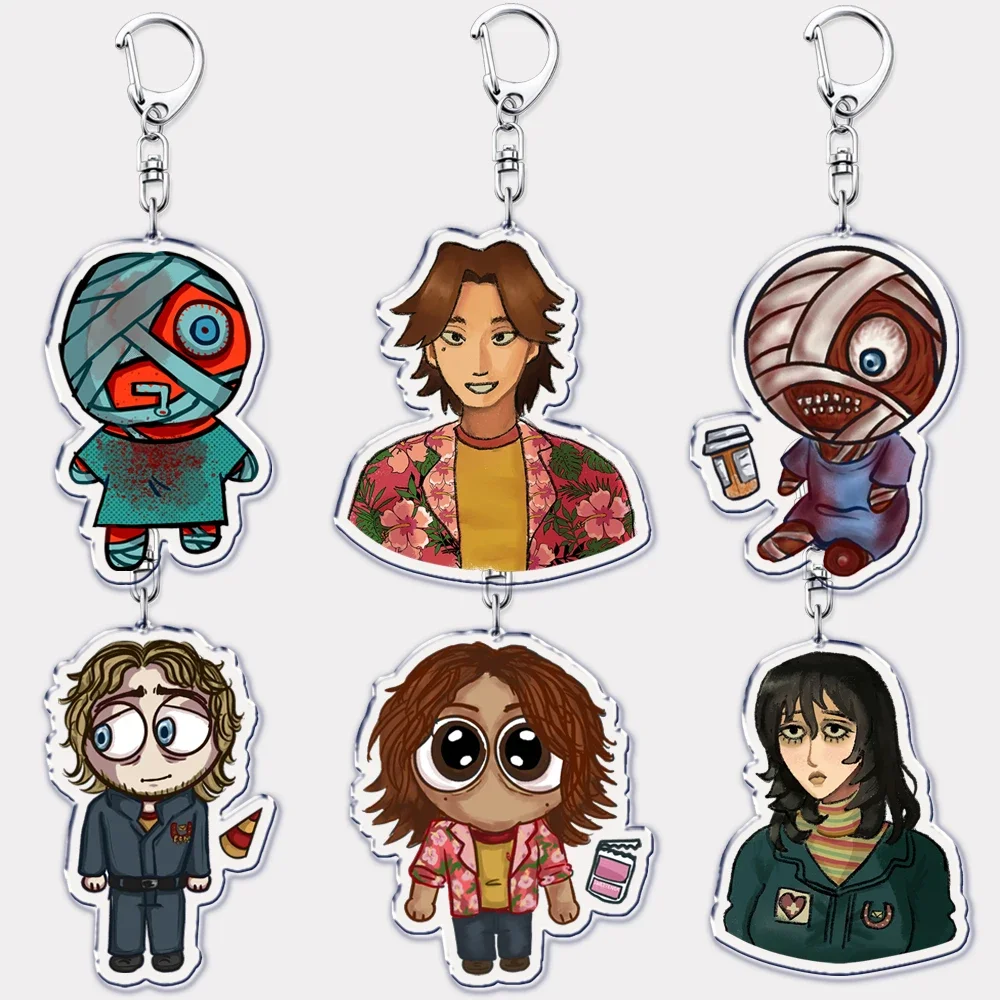 Llaveros-Chibis-de-juego-de-terror-para-bolsa-de-accesorios-llaveros ...