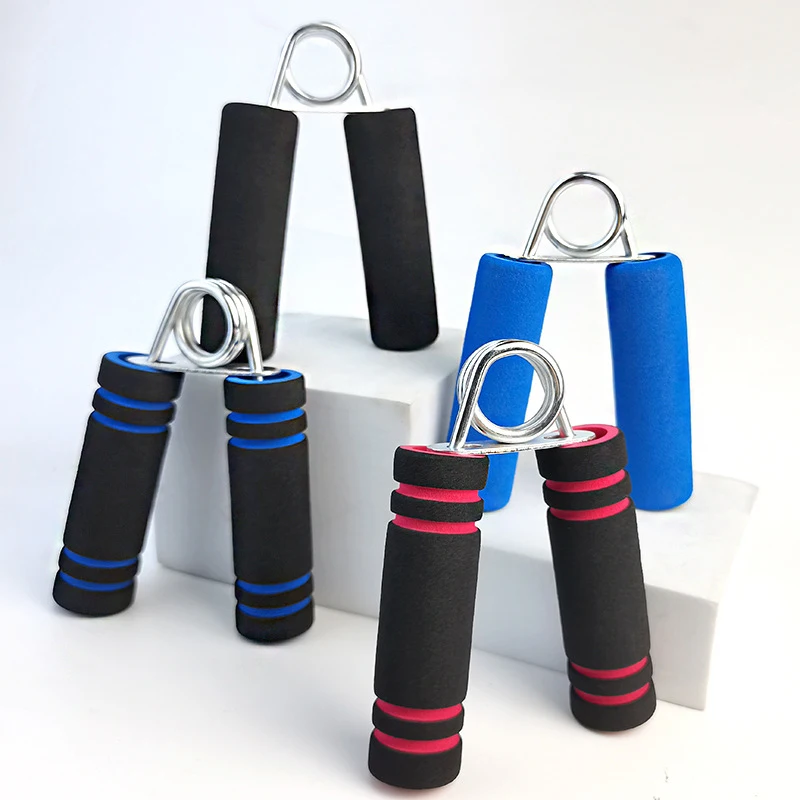 Spring-Hand-Grip-Finger-Strength-Finger-Trainer-Power-Exerciser-Sponge ...