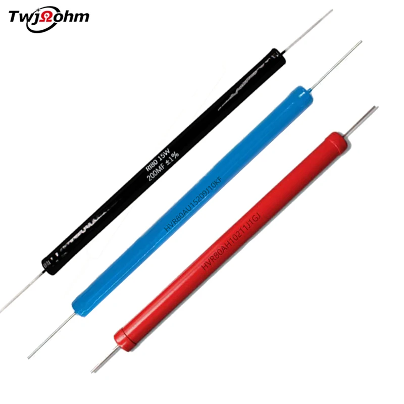 HVR80AK15209J Metal Glass Glaze 10M50M00M200M300MF Non-inductive ...