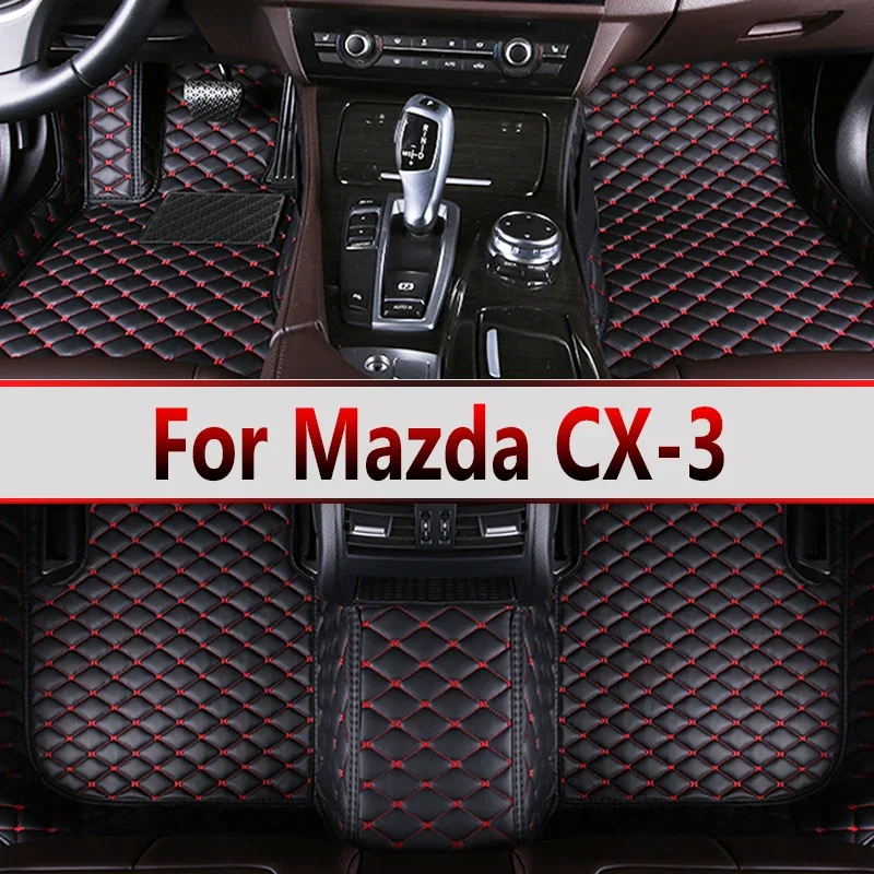 Car-Floor-Mats-For-Mazda-CX-3-CX3-DK-2016-2022-Leather-Luxury-Mat ...