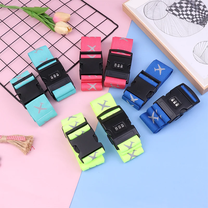 Adjustable-Travel-Luggage-Strap-Password-Lock-Packing-Belt-Baggage ...