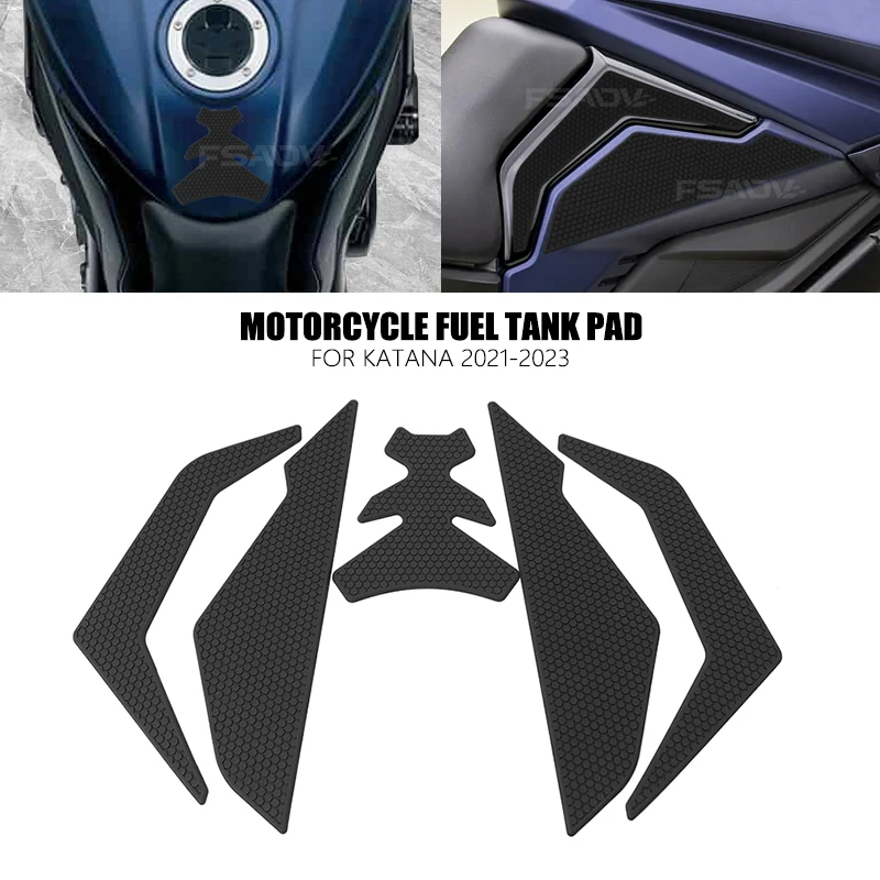 For SUZUKI KATANA Side Knee Grip Decal Protector Spare Parts 2021-2023 ...