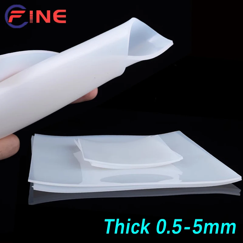 Translucent Silicone Sheet White Silicone Rubber Mat Gasket High ...