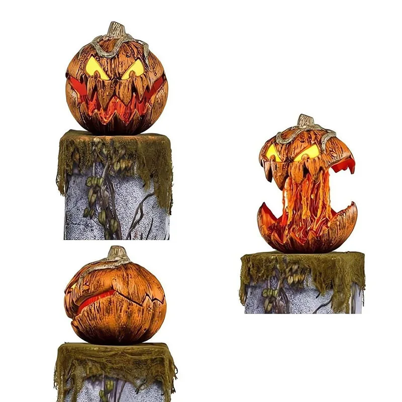 Calabaza-animatr-nica-de-Halloween-para-el-esp-ritu-2-piezas-para-el ...