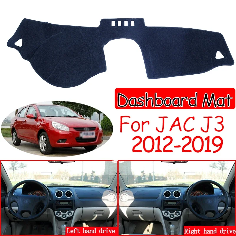 Anti-Slip Mat Dashboard Cover Pad Sunshade Dashmat Protect Carpet Anti ...