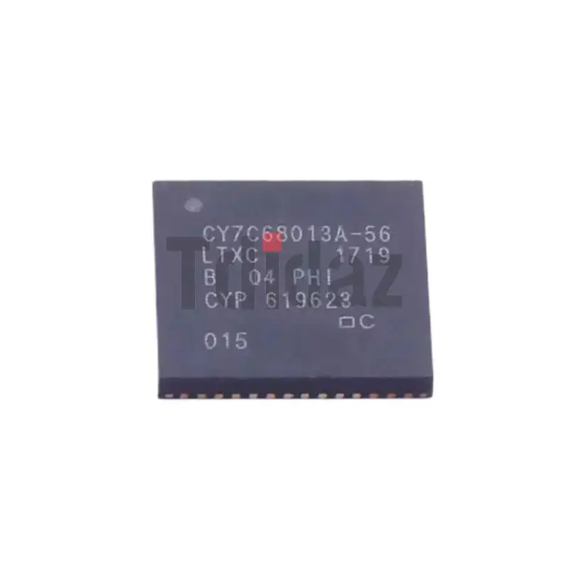2-10Pcs 100% New free delivery CY7C68013A-56LTXC CY7C68013A CY7C68013A ...