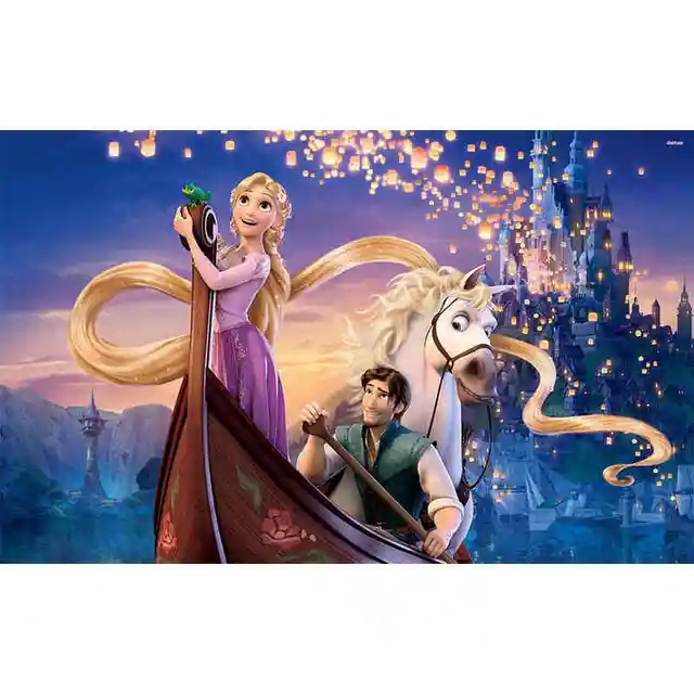 Rapunzel Toren Verward Disney Verwarde Rapunzeltoren Afbeelding Print