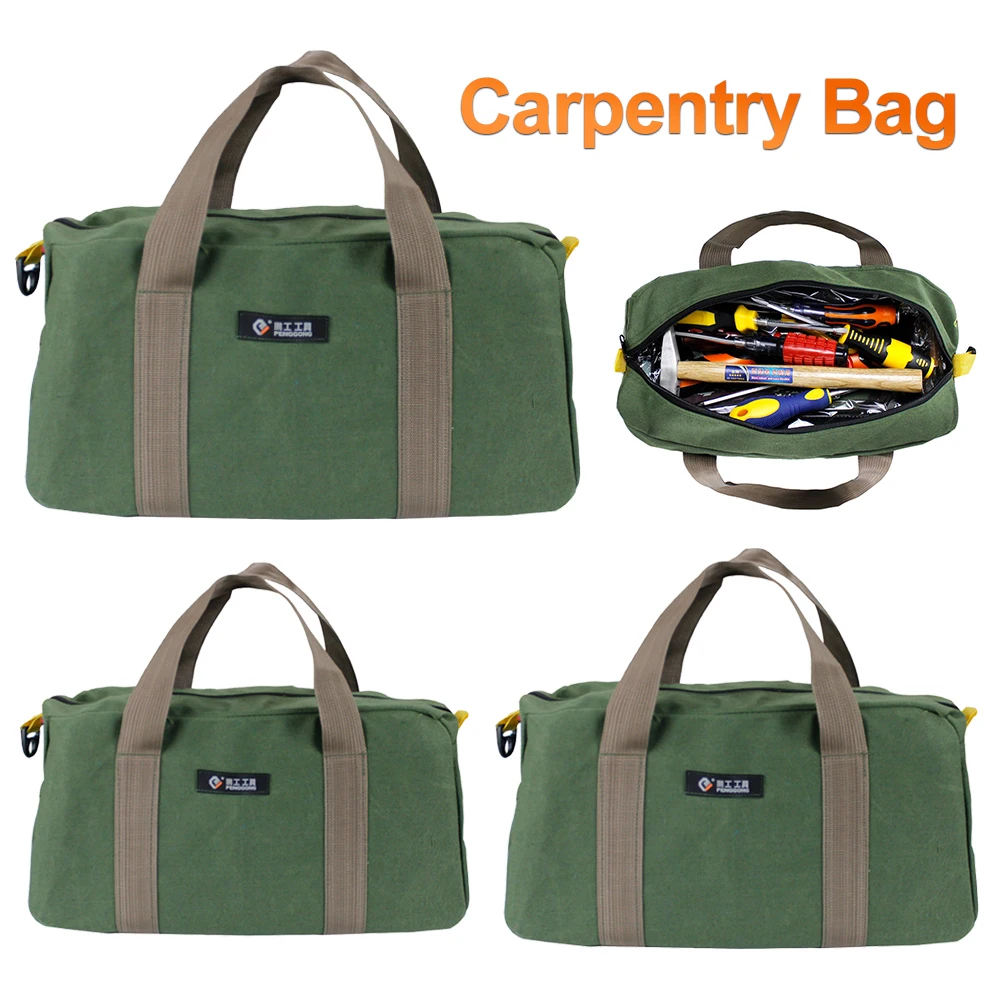 Durable-Thick-Canvas-Pouch-Tool-Bags-Storage-Organizer-Instrument-Case ...