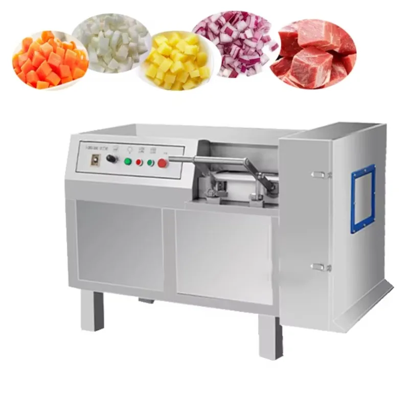 Customized Automatic Ginger Cube Cut Machine Cube Vegetable Cutting ...