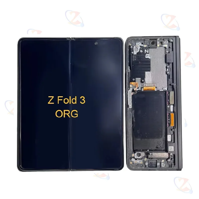 Pantalla LCD Super AMOLED para Samsung Z Fold 3, reemplazo de pantalla ...