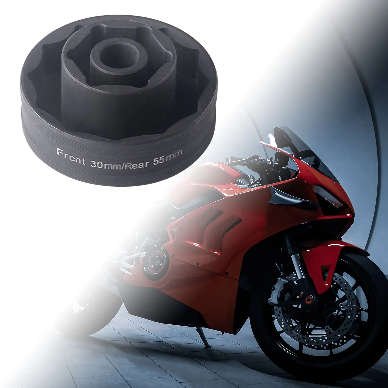 Motorcycle Wheel Axle Nut Socket Tool Front Rear Wheel Axle Nut Socket ...