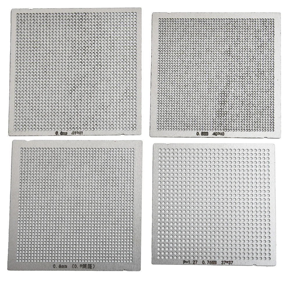 Set-BGA-Reballing-Rework-Net-Pack-Universal-Stencil-Directly-Heat-Parts ...