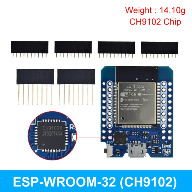 TZT For Wemos Mini D1 ESP8266 ESP32 ESP-32S WIFI Bluetooth CP2104 Development Board Module For ...