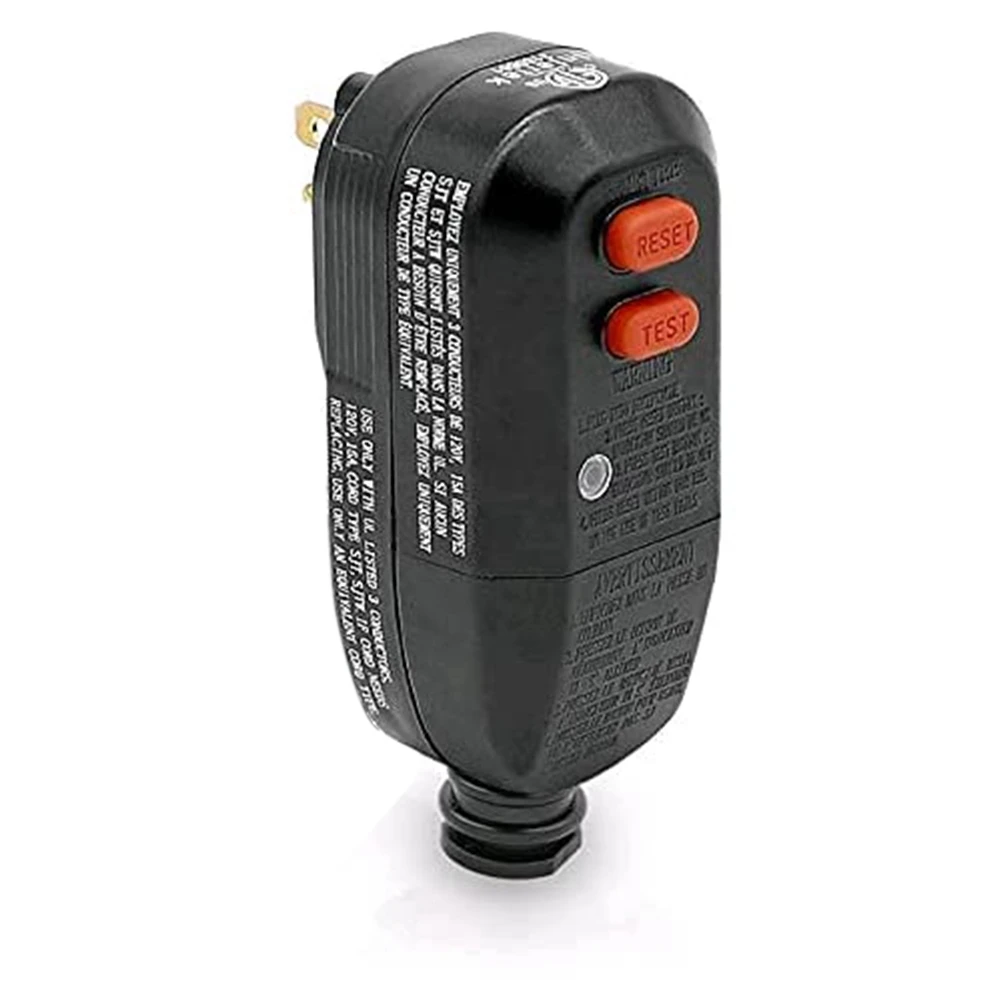 GFCI-Replacement-Plug-Assembly-3-Prongs-15A-3-Wires-with-Ground-Fault ...