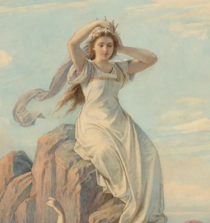 Greek Goddesses Painting