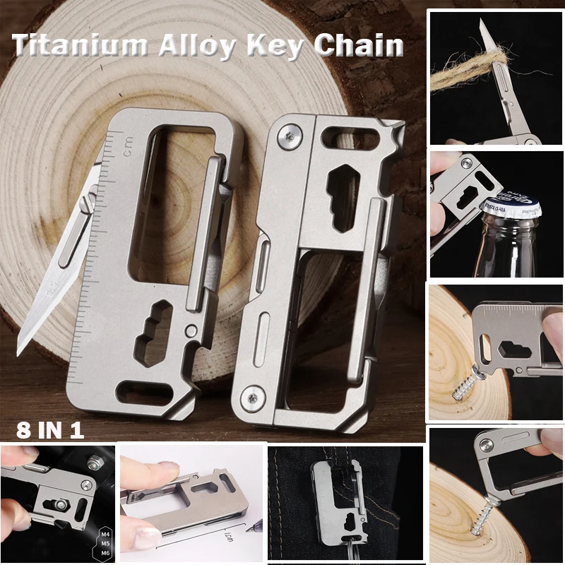 8-IN-1-Titanium-Alloy-Key-Chain-Knife-Multifunctional-Screwdriver ...