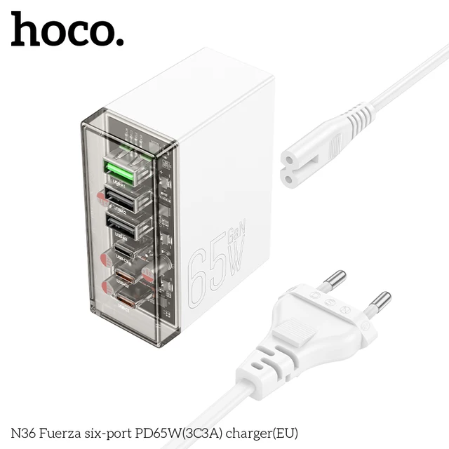 Suuq.ma - hoco 65W GaN Charger Desktop