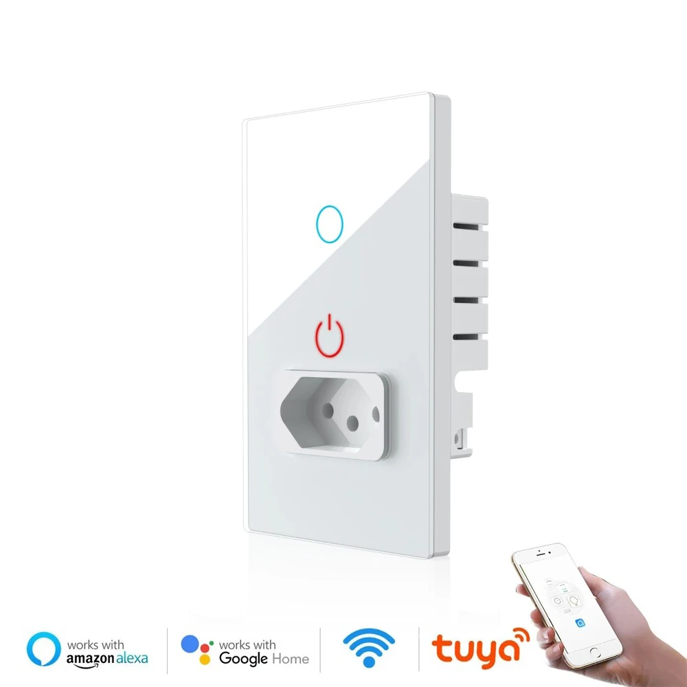 Wifi-Smart-Tuya-Brazil-Parallel-Light-Switch-Wall-Socket-Brazilian-Plug ...