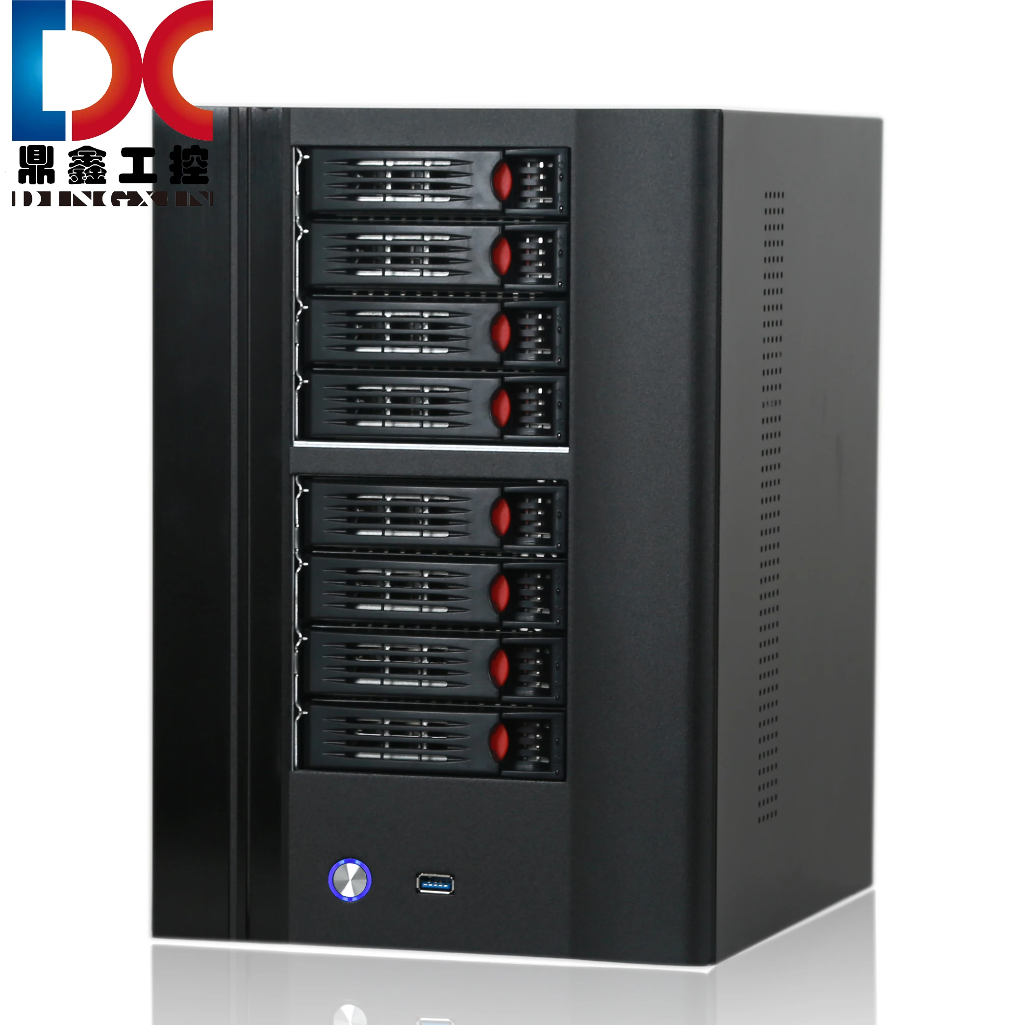 8-hot-swappable-NAS-enclosures-movie-files-home-storage-BT-download ...