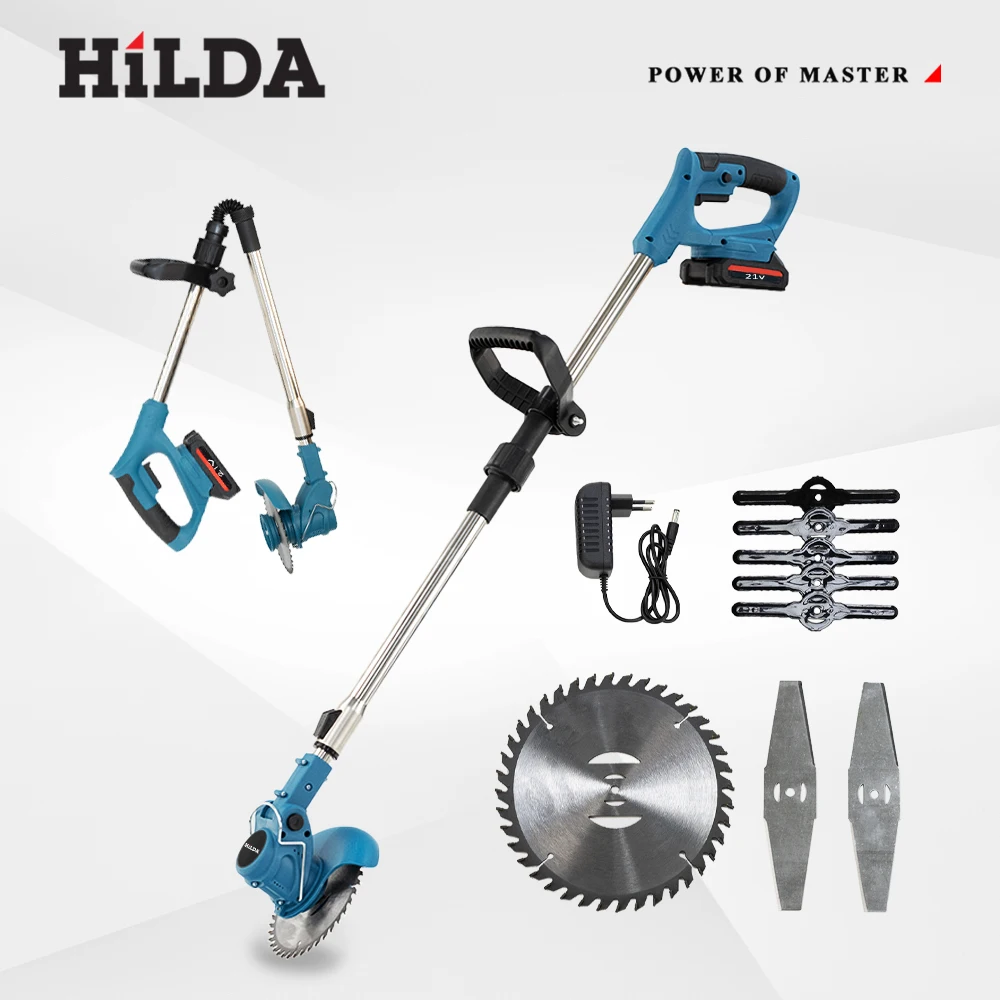 HILDA-1500W-Foldable-Handheld-Mower-with-Adjustable-Length-Electric ...