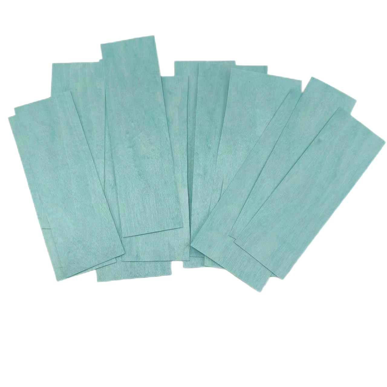30 PCS Dyed Maple Wood Veneer Sheet, Size 1.5” x 5.5”, 1/60”Thickness ...