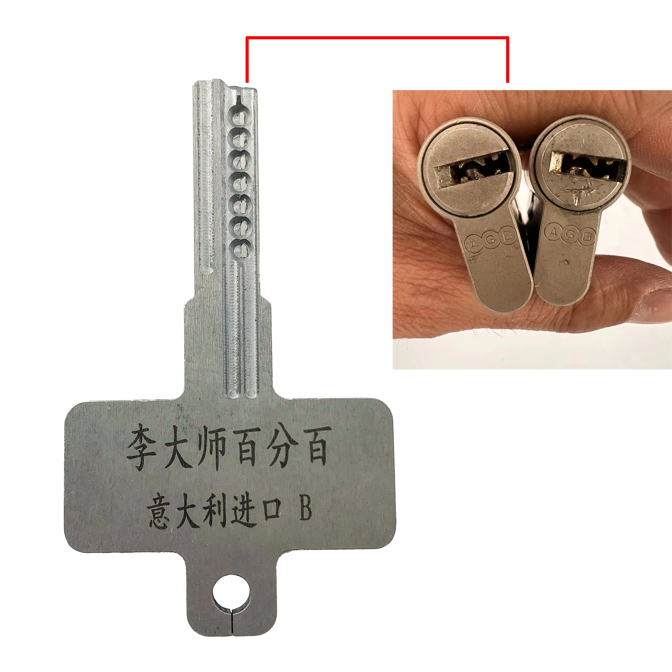 New-Arrival-stainless-steel-solid-material-home-door-key-for-ISEO-lock ...