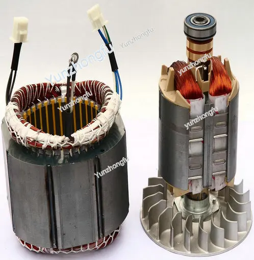 6-5kW-380V-50Hz-Three-Phase-Rotor-Stator-Gasoline-Generator-Diesel ...