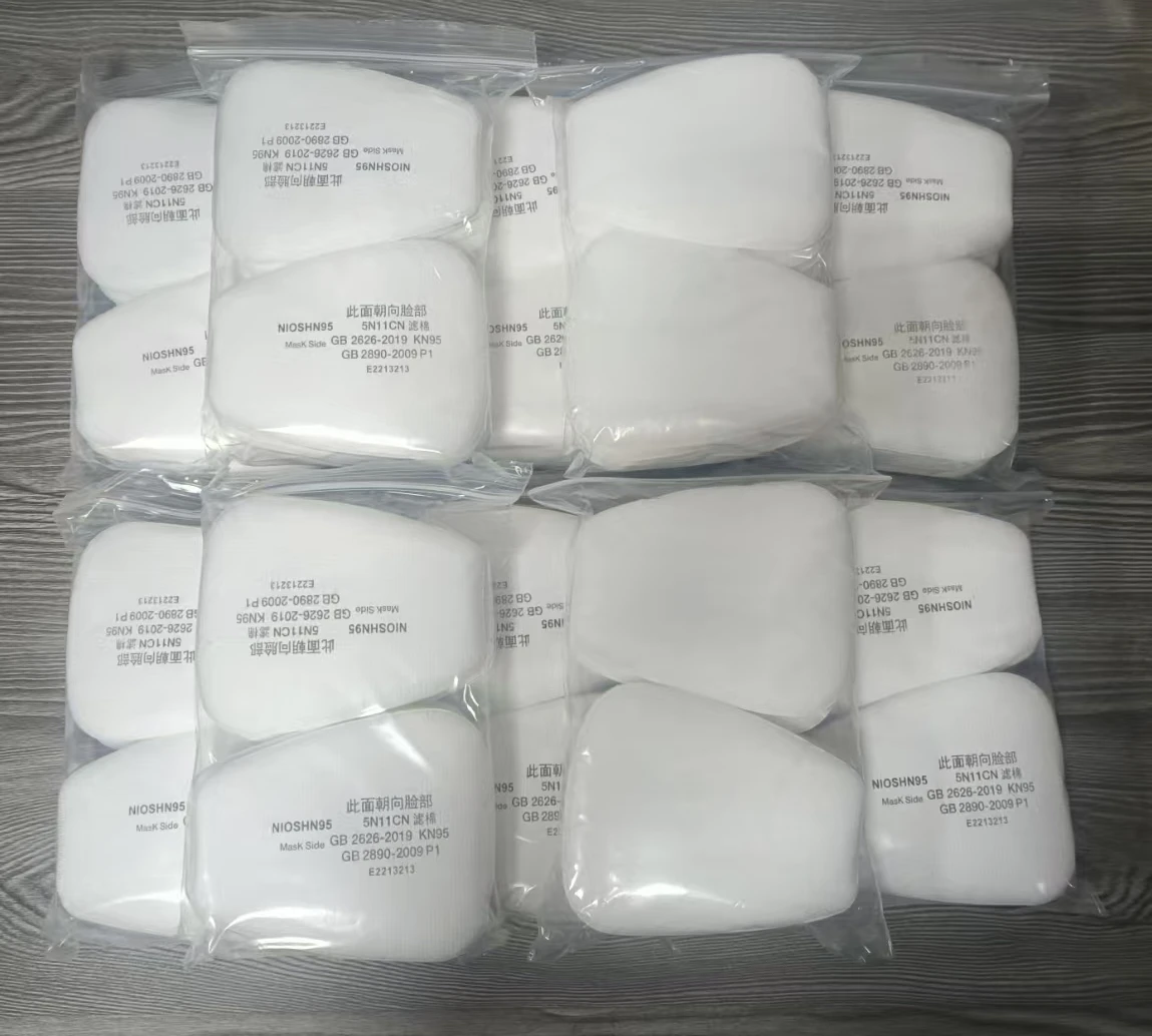 Wholesale Dust-proof 5N11 Cotton Filters 501 For 3M 6001 6002 6004 6200 ...