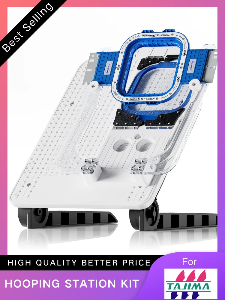 Sewtalent-Magnetic-Mighty-Hoop-Frame-Starter-Kit-Hooping-Station-Board ...