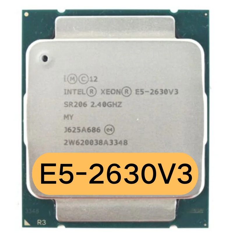 Processador de CPU Intel Xeon, oito núcleos, dezesseis thread, E5 ...