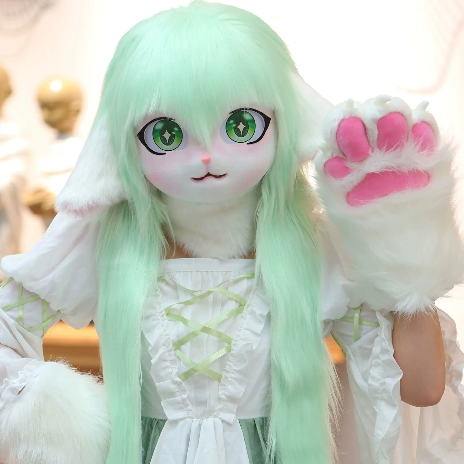 Kig-Fursuit-Kigurumi-Headset-Furry-Cosplay-Costume-Kawaii-Cute-Animal ...