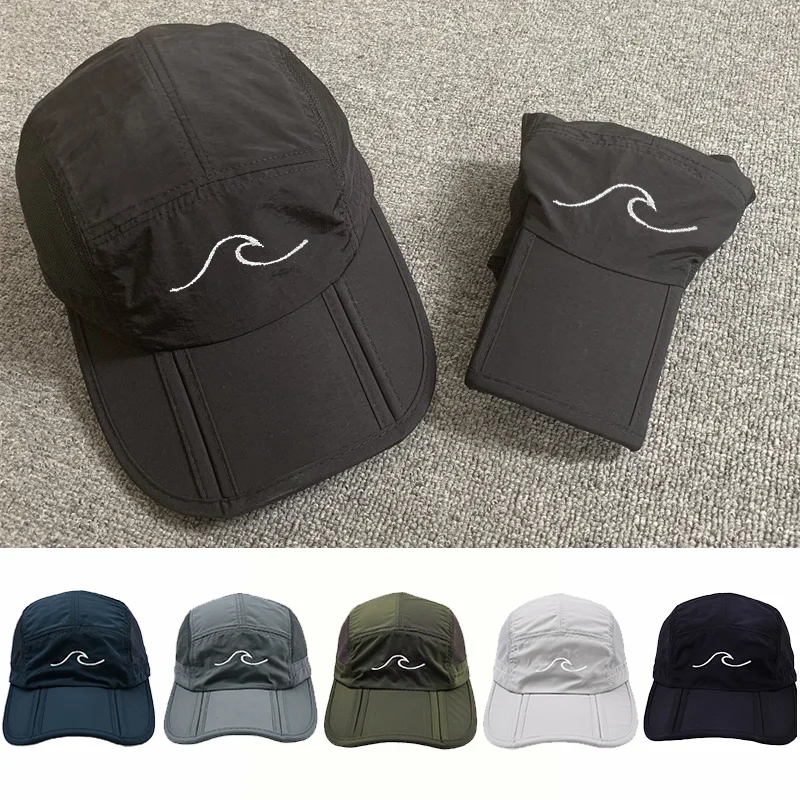 Quick-Drying Foldable Portable Baseball Caps For Men Women Spring ...
