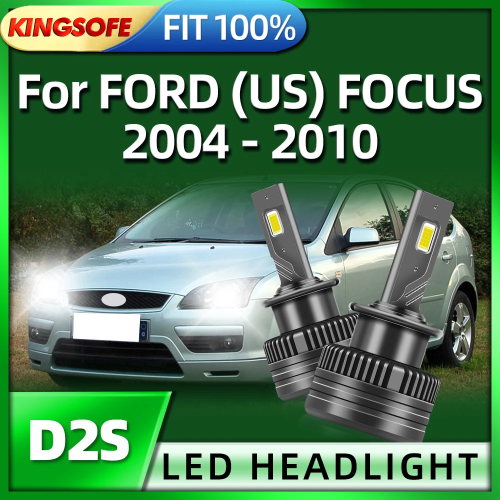 KINGSOFE-Super-Bright-D2S-Car-Headlight-LED-Bulb-110W-6000K-HID-For ...