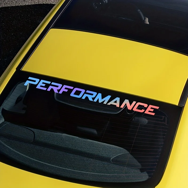 PERFORMANCE-Car-Stickers-Waterproof-Vinyl-Material-Auto-Windshield-Body ...