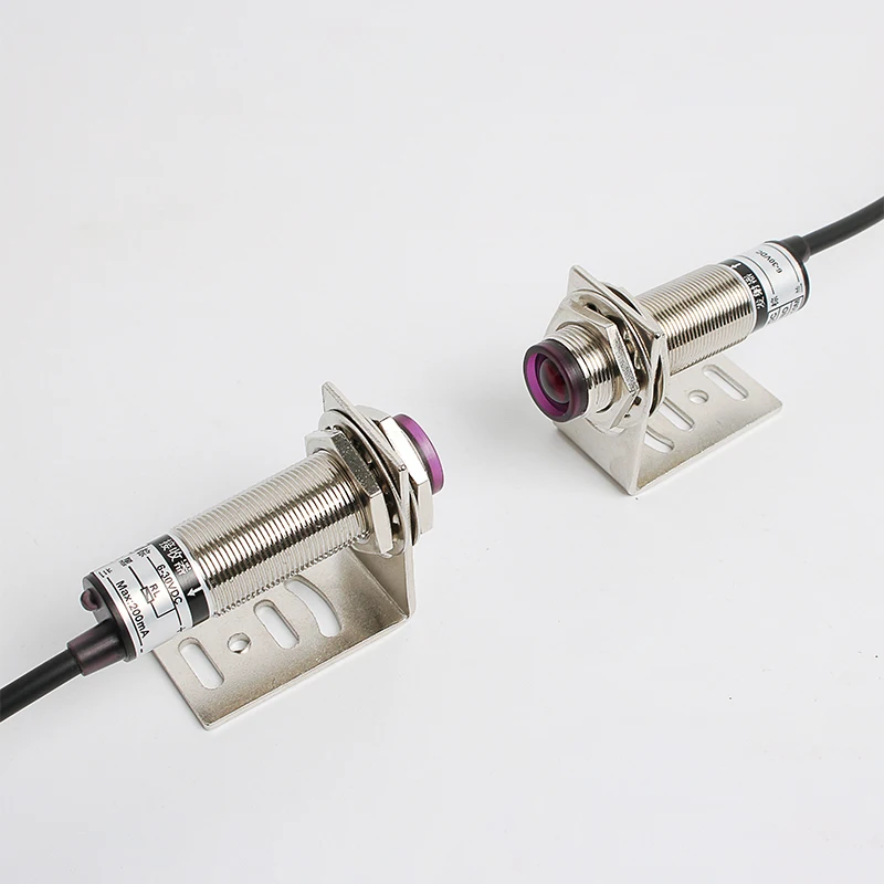 M18-Laser-Photoelectric-Switch-Laser-Beam-Sensor-Detector-10-Meters ...