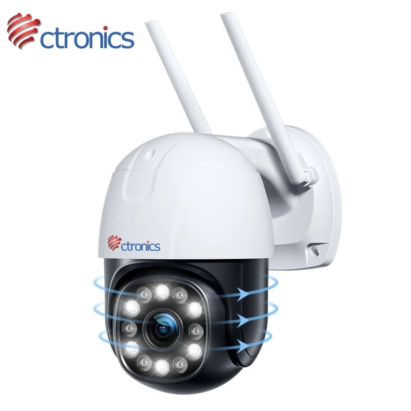 Ctronics-Camera-360-Outdoor-Wireless-Security-Protection-Dome-PTZ-Auto ...