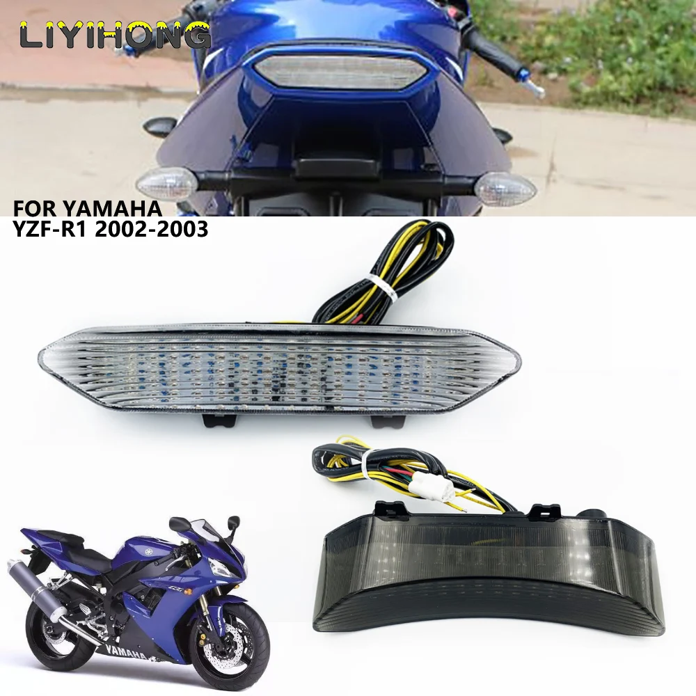 Motorcycle-Tail-Light-Integrated-Turn-Signals-Brake-Lamp-For-YAMAHA-YZF ...