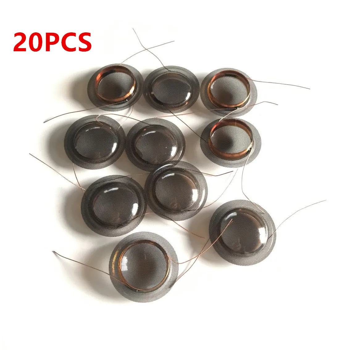 20pcs-new-19mm-19-43mm-diaphragm-dome-KAPTON-Tweeters-voice-coil-8ohm ...