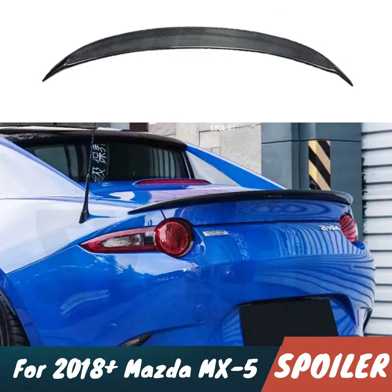 For 2018+ Mazda MX-5 Miata ND RF Car Rear Trunk Lid Carbon Fibe/FRP ...