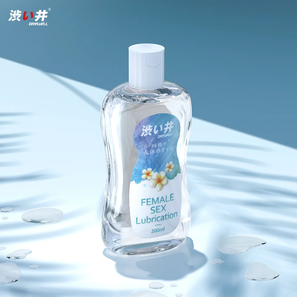 DRY WELL 200ML Aloe Sex Lube Water based Sexual Lubricant for Sex Silky ...