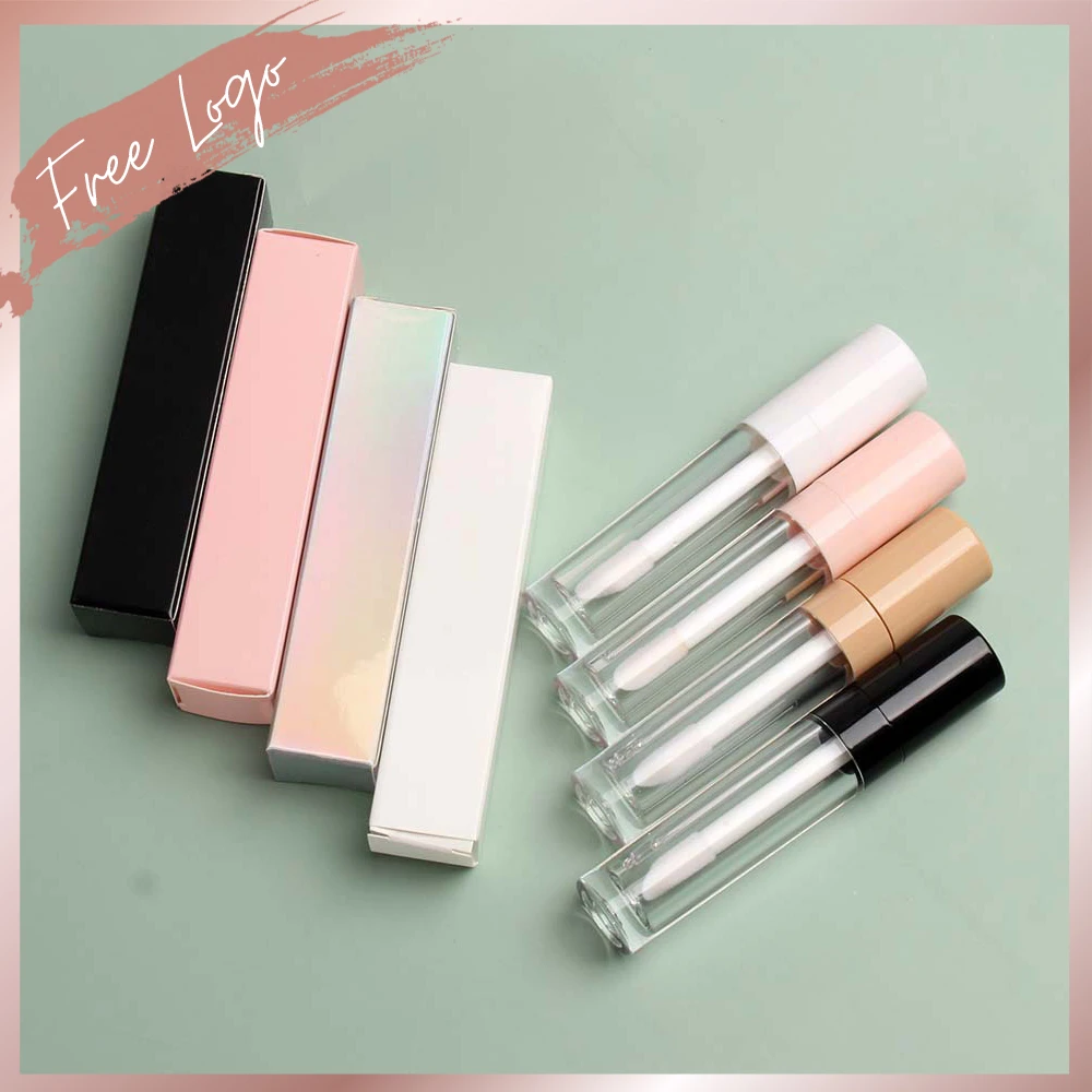 Private Label 8ml Big Doe Foot Lip Gloss Wand Tubes Wholesale Empty ...