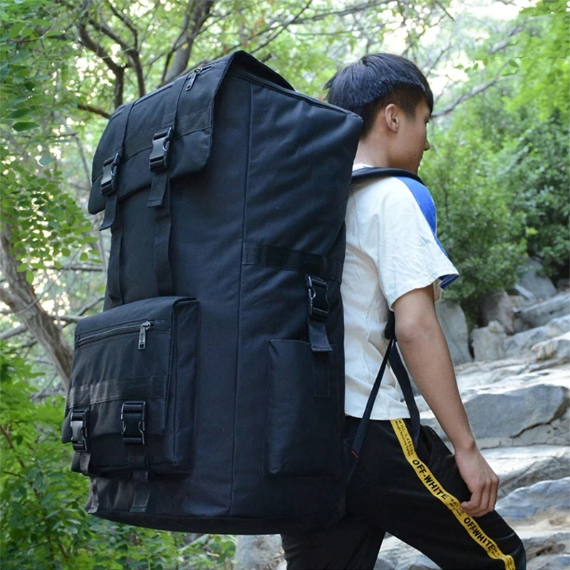 110L-Outdoor-Travel-Hiking-Backpack-Men-Women-Trekking-Climbing-Camping ...