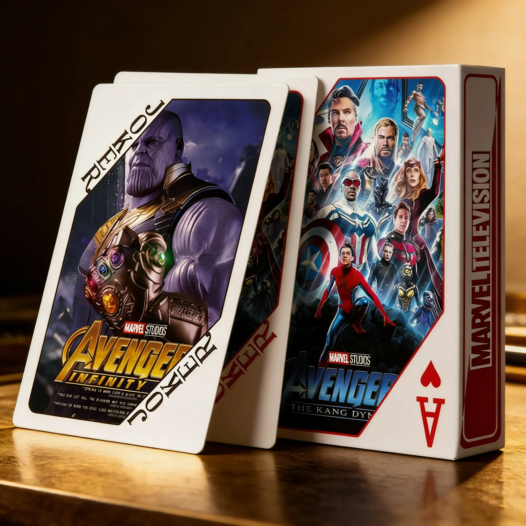 Cartas de póker de los Vengadores de Marvel, juguete de cartas de póker ...