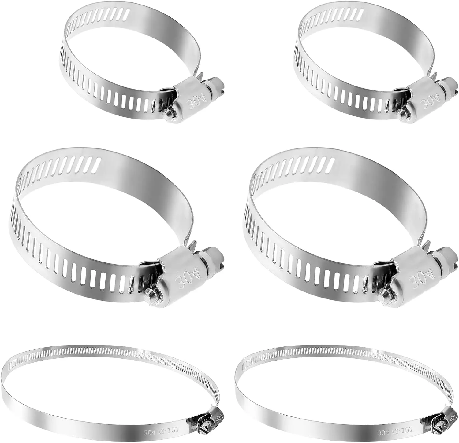 Abrazaderas-de-manguera-de-accionamiento-de-acero-inoxidable-6mm-165mm-tubo-de-agua-ajustable ...