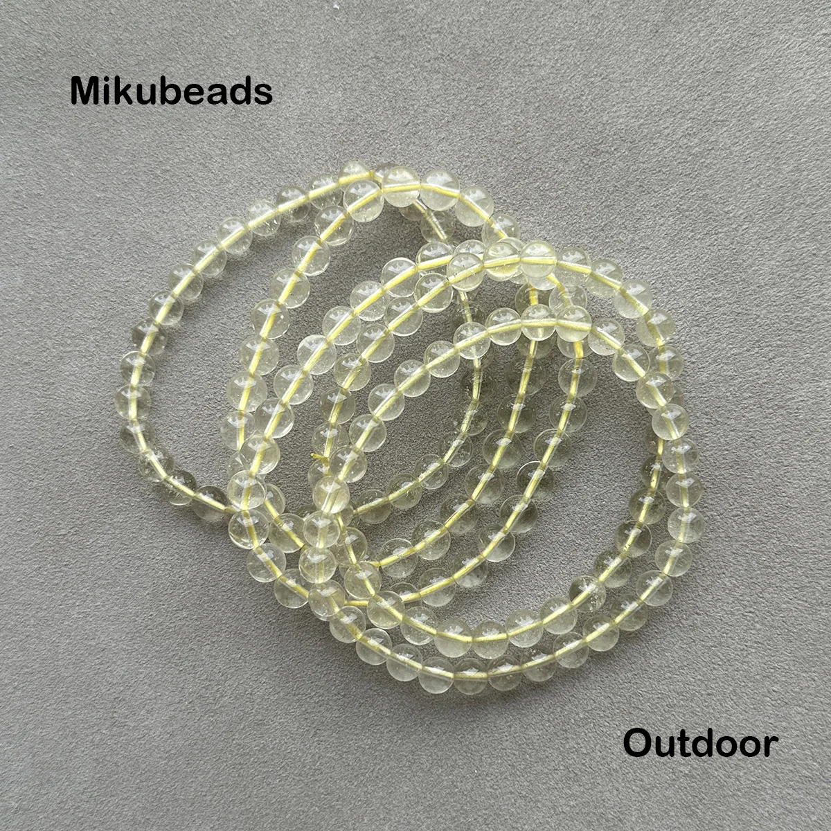 Natural-Libya-Golden-Meteorite-Glass-6mm-Smooth-Round-Loose-Beads-For ...