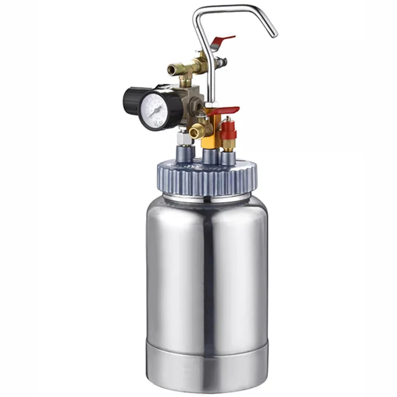 2L-Separate-Pressure-Bucket-Water-in-water-Colorful-Paint-Spray-Gun ...