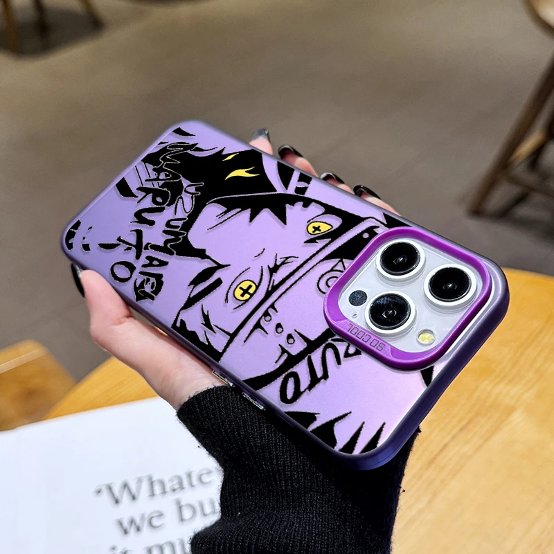 Anime Naruto Sasuke Durable Hard Case Cover for POCO F5 (8)