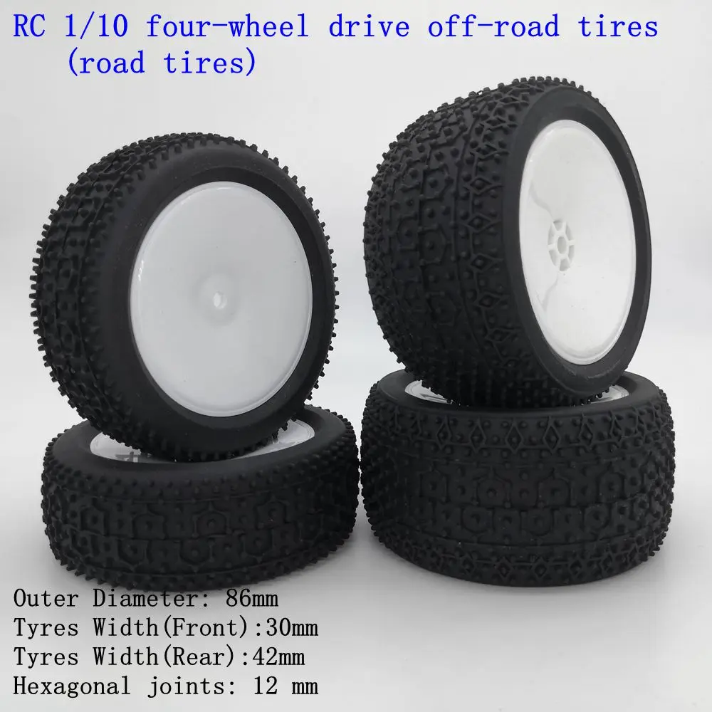 2pcs-4pcs-RC-Toy-Car-Tires-1-10-Buggy-Tires-Tyre-Walking-Off-Road-Dish ...